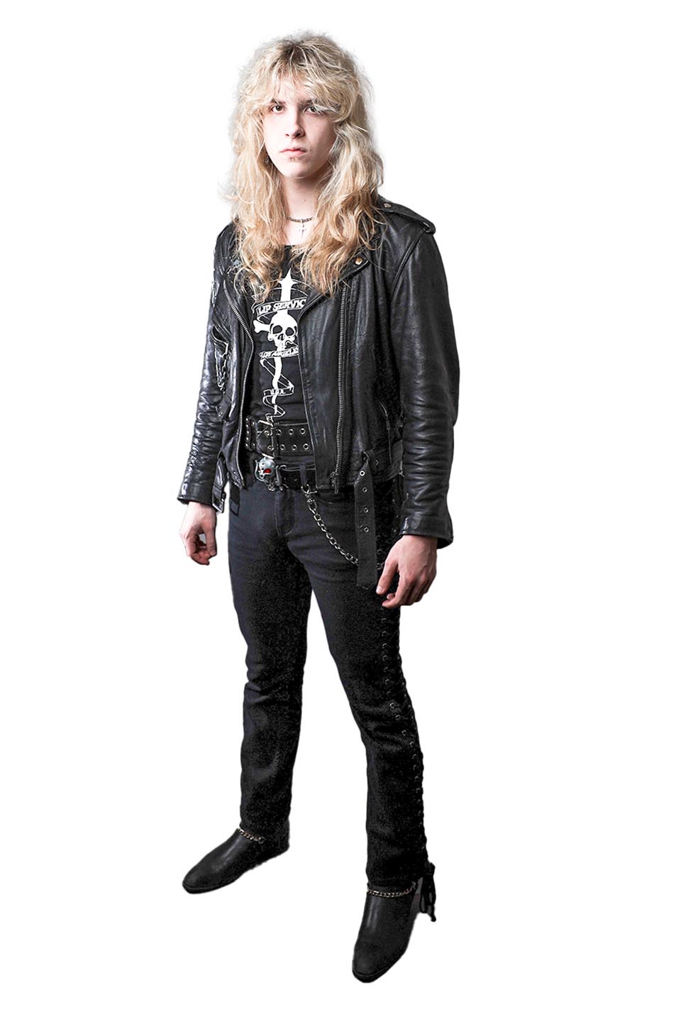 Side Lace Rocker Jeans-Bottoms-Lip Service