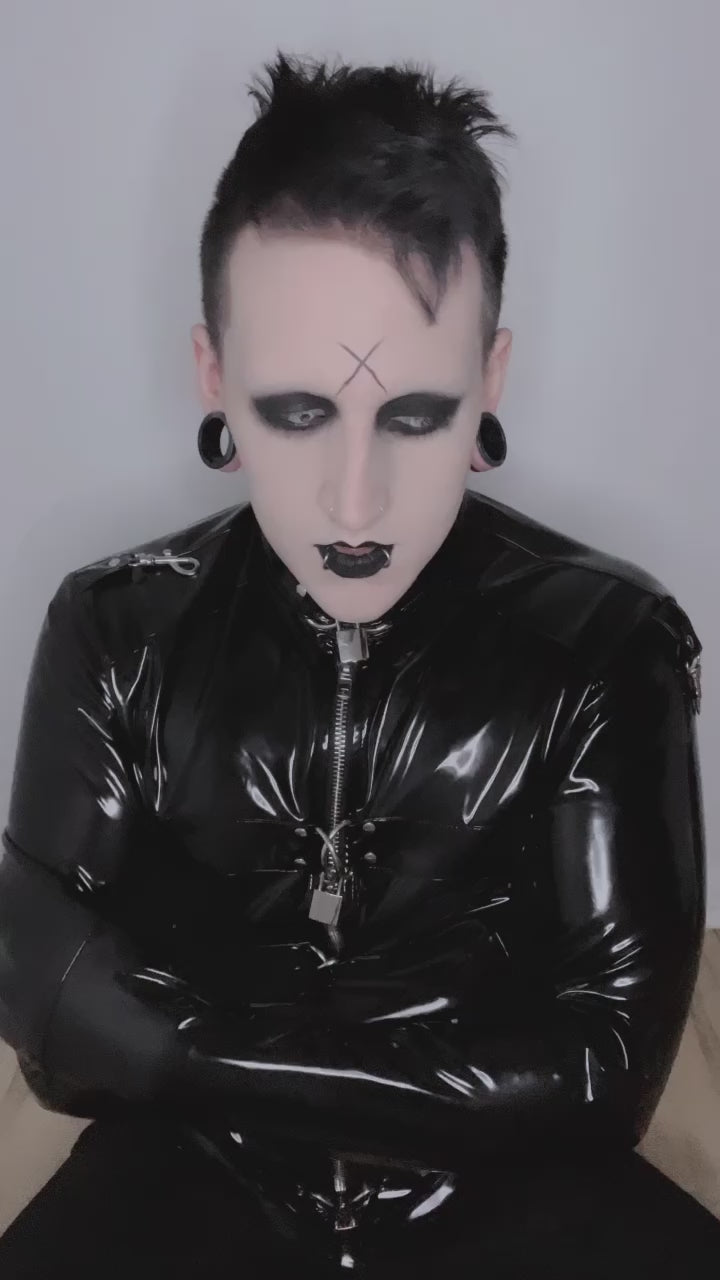 Lip Service Institutionalized Twill Straight Jacket | Lip Service Clothing