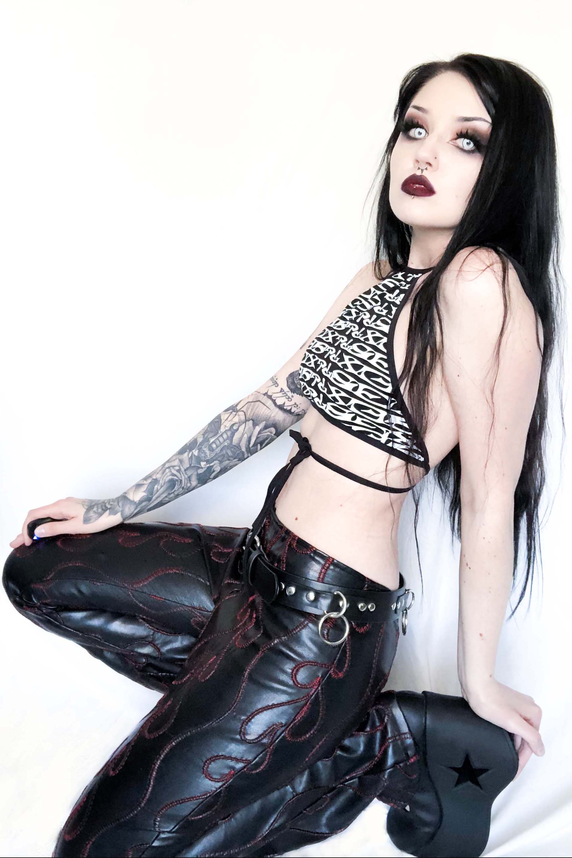 Sex Halter Top Lip Service